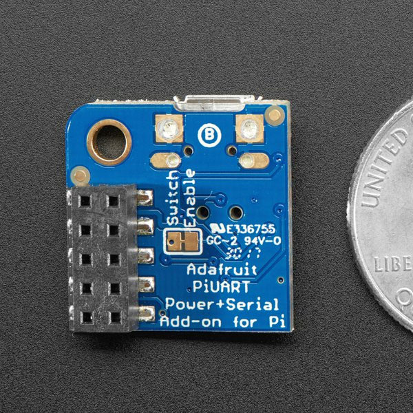 PiUART 라즈베리 파이 USB 시리얼 콘솔 및 전원 스위치보드 (Adafruit PiUART - USB Console and Power Add-on for ...