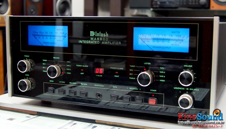 매킨토시 앰프 Mcintosh MA6800 : 네이버 블로그