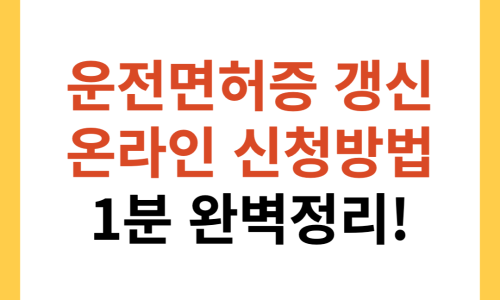 운전면허증 갱신 기간 중 재발급 - 25년도가 갱신기간인데 면허증을 분실해서 재발급하려합니...