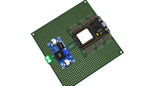 100mm X 100mm DOIT ESP32 2.54mm Multifunction PCB Gerber file : 네이버 블로그