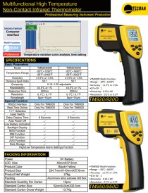 TECMAN, 텍맨, 적외선 온도계, 레이저온도계, TM-950 : 네이버 블로그