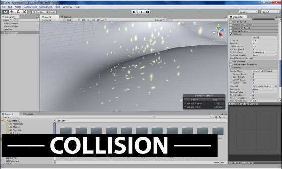 UnityParticleSystem > Collision Module (충돌 모듈) : 네이버 블로그