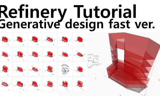 revit dynamo 쉽게 따라하기 01 제너레이티브 디자인 (generative design) : 네이버 블로그