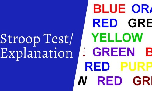스트룹 테스트(Stroop Test) : 주의력, 작업기억 훈련 : 네이버 블로그