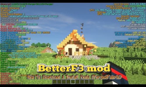 [모드][1.19.3][Forge/Fabric] 더 나은 F3 모드 (BetterF3 Mod) : 네이버 블로그