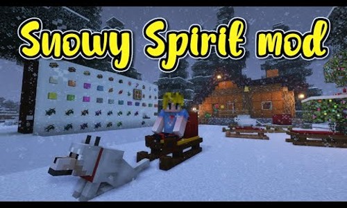 [모드][1.20.1][Forge/Fabric] 스노이 스피릿 - 겨울 썰매 모드 (Snowy Spirit mod) : 네이버 블로그