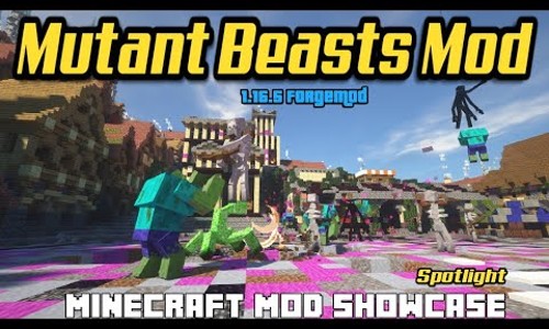 [모드][1.19.2][Forge/Fabric] 돌연변이 짐승 모드 (Mutant Beasts Mod) : 네이버 블로그