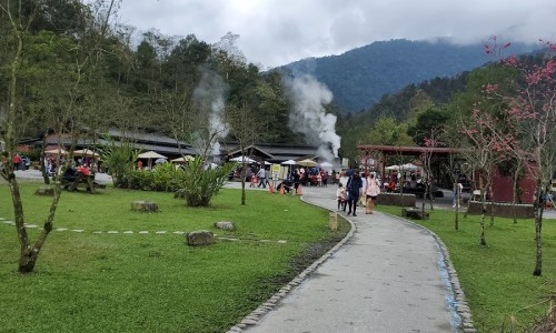 대만 렌트 여행 : 이란현 청수지열공원 무료 족욕 + 온천 계란 : 네이버 블로그