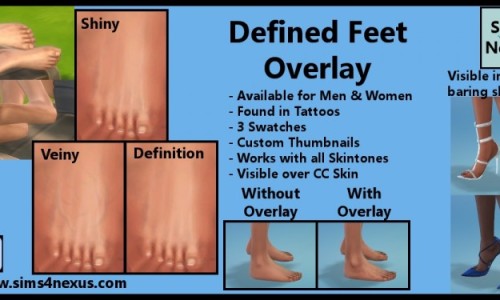 [심즈 4] 디폴트 & 오버레이 & 프리셋 CC템 추천 (바디, 눈, 코, 입, 턱 등) : 네이버 블로그