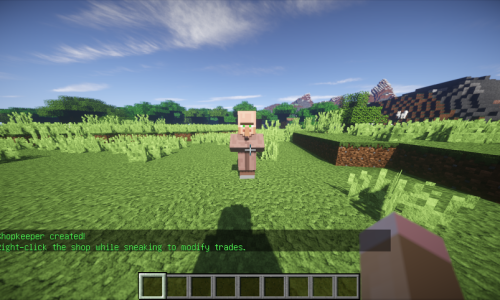 마인크래프트 주민상점 플러그인 #Shopkeeper #샵키퍼 #1.3~1.13 : 네이버 블로그