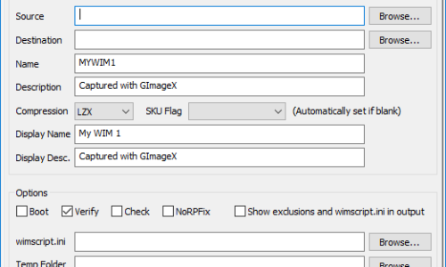 GimageX 사용 방법 : wim 파일 : 네이버 블로그