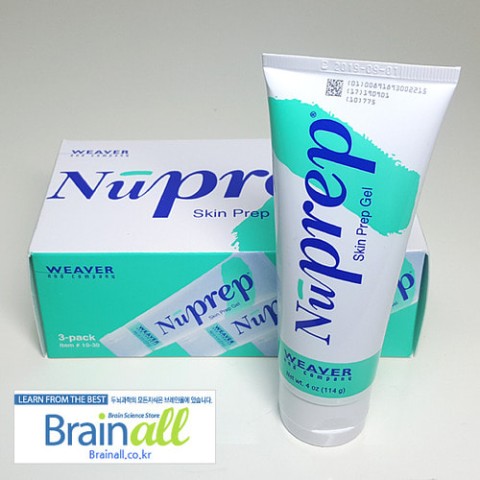 뇌파 검사 측정시 피부 준비(Skin Preparing)가 중요한 이유 - Nuprep EEG Skin Prep Gel 뉴프렙젤 ...